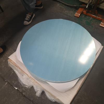 China Aluminium Circle Plate 0.3mm to 0.5mm T4 T8 for Kitchen Cookware for sale