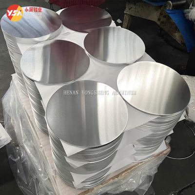 China Tolerance Diameter ±0.1mm Aluminum Circle Disc Manufactured to EN573-1 Standard Ensuring Dimensional Stability and Control for sale