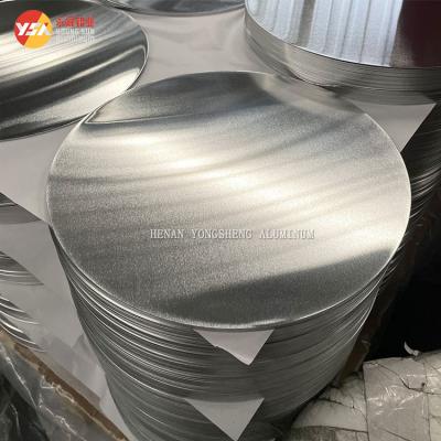 China 1070 1060 1100 Aluminum Circle Sheet Small Metal Wafer for Cookware for sale