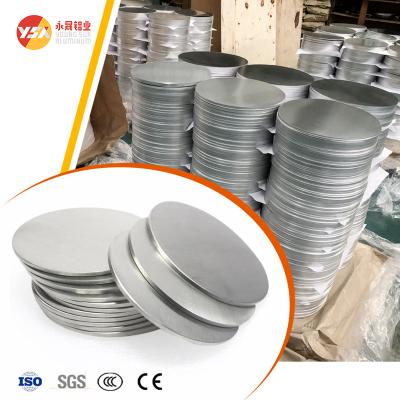 China Aluminum Circle Disc 1050 1060 1100 3003 100mm to 1800mm for Cookware Basin Bottle Making for sale