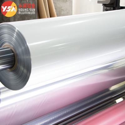China AL PET Single Sided White Waterproof Insulation Film 1m x 50m Roll for sale