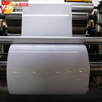 China Single Sided Milky AL PET Laminating Film for Printing Packaging 12 Micron for sale