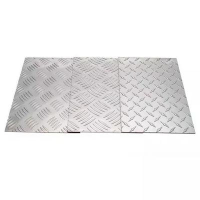 China Marine Grade 5052 3003 H14 Stucco Diamond Embossed Aluminum Sheet 4x8 for sale