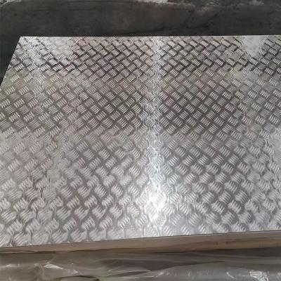 China 5 Bar Diamond Aluminum Checker Plate Sheet 3000 5000 Series 2mm 3mm Thickness for sale
