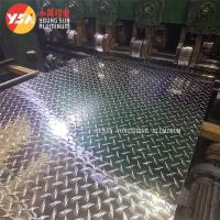China Aluminum Checker Plate 3003 H112 Tread Plate Sheet 4x8 5 Bar Industrial Grade for sale