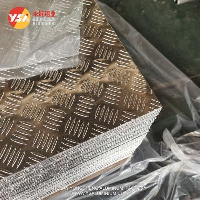 China Aluminum Checkered Plate 3003 H14 5052 H32 Embossed Aluminium Sheet 1060 H24 for sale