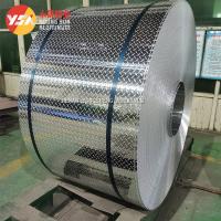 China Embossed Diamond Aluminum Plate 5754 5052 Checkered Plate 1050 3003 Coil for sale