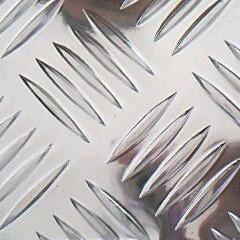 China Aluminum 5 Bar Tread Plate Floor Plate 2mm Thickness 2000mm Length for sale