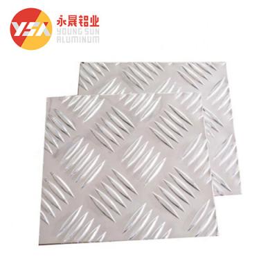 China Custom Car Anti Skid Pattern Aluminum Plate Alloy Embossed Sheet 2mm Thick for sale