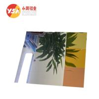 China Yongsheng 1000mm Mirror Polished Rose Gold Aluminium Sheet for Reflector 2021 for sale