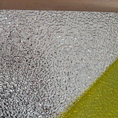 China 0.4mm Mirror Embossed Aluminum Sheet for Lamp Panel Luminaries Industries for sale