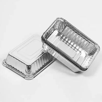 China Aluminum Foil Container for Hotel Food Packaging in Various Sizes 500ml for sale