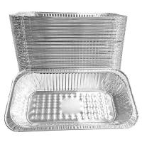 China Heavy Duty Disposable Half Size Steam Table Aluminum Foil Pan 100 Pack for sale