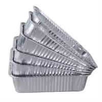 China 8x8 Inch Square 1350ml Aluminum Foil Pan with Lids for Food Storage for sale
