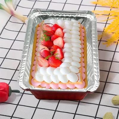 China Full Size 240 Oz Aluminum Foil Cake Pan for Baking Commercial Grade Disposable for sale