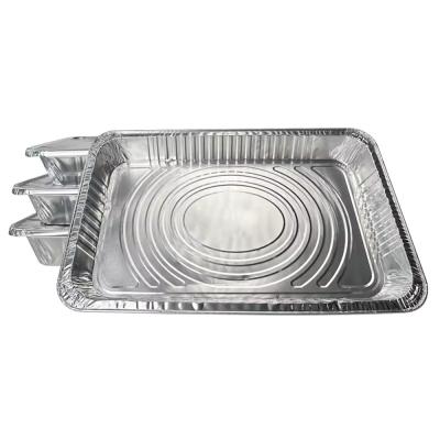 China 57.4 Fl Oz Aluminum Casserole Pan Disposable Containers with Lids for sale