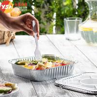 China 8x8 Inch Square Aluminum Baking Pan for Bread Cake Foil Pan Commercial Grade for sale