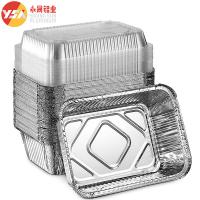 China Aluminum Foil Takeaway Containers with Lids 1000ml Chafing Dish Trays for sale