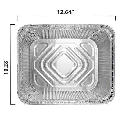 China Heavy Duty 9x13 Half Size Disposable Foil Pans 30 Pack for Baking and Catering for sale