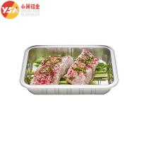 China D272-44 Smooth Wall Foil Container 44oz Ovensafe Food Container for sale