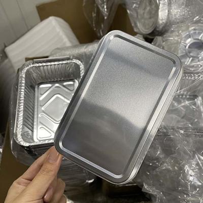 China 450ml Aluminium Foil Container for Food Baking Packing Disposable Takeaway for sale