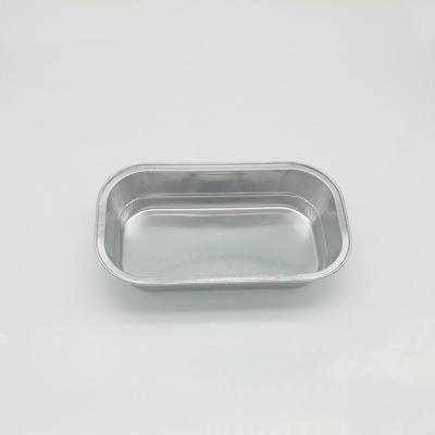 China 18oz 520ml Smooth Aviation Foil Container Aluminum Foil Lunch Box for sale