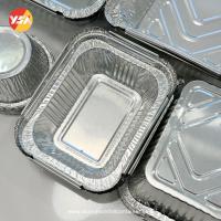 China 20x13 Inch Large Disposable Aluminum Foil Pan Deep Takeaway Container Tray for sale