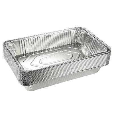 China Disposable Aluminum Foil Serving Pan 8x6 Inch for Catering Party Activities for sale