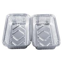 China Disposable Aluminum Foil Serving Pan 8x6 Inch for Catering Party Activities for sale