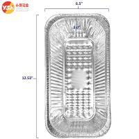 China Aluminum Foil Steam Table Pan Lid 1/3 Size 100 Count Rectangular Commercial for sale