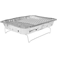 China Outdoor Mini Portable Instant Charcoal Grill 20x15cm Camping Picnic Tool for sale