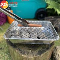 China Disposable BBQ Grill Single Use Instant Barbecue Grill 33x23cm Portable for sale