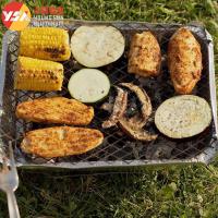 China Disposable BBQ Grill Single Use Instant Barbecue Grill 33x23cm Portable for sale