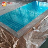 China Customizable Length Aluminum Diamond Plate Sheet Thickness Varies Commonly 1.5mm To 6mm Durable Lightweight Corrosion Resistant Metal Sheet for sale