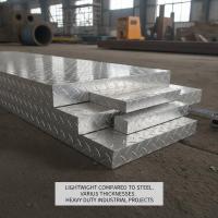 China Lightweight Compared To Steel Checkered Aluminum Plate Hot Rolled Or Cold Rolled In Various Thicknesses For Heavy Duty Industrial Projects for sale