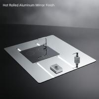 China Hot Rolled Mirror Aluminum Sheet Mirror Polished Surfacefinish Designed for Kitchen Appliances and Bathroom Accessories for sale