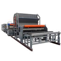 China 4-8mm High Speed Gi Wire Net Making Machine Rotary Flip Code Network for sale