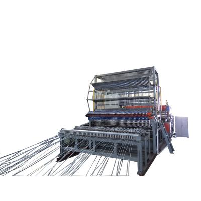 China Metal Pneumatic Gi Wire Net Making Machine For Security Fencing for sale