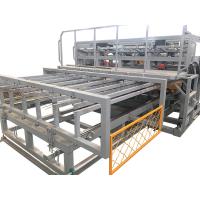 China 4-8mm Fully Automatic Crimped Wire Mesh Weaving Machine Pre Cut Cross Wires for sale