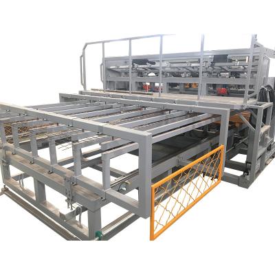 China 4-8mm Fully Automatic Crimped Wire Mesh Weaving Machine Pre Cut Cross Wires for sale