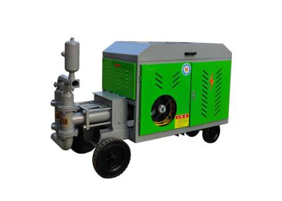 China Green Gypsum Mortar Grout Pump 12 M3/H Floor Heating Backfill for sale