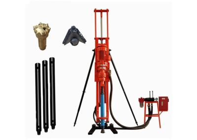 China 100 Meter DTH Boring Machine Portable Borehole Drilling Equipment for sale