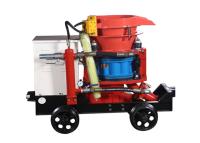 China Red 5M3/H Small Gunite Machine Diesel Portable Gunite Equipment for sale