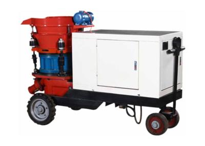 China Electric Dry Mix Shotcrete Machine Air Compressor Mini Shotcrete Machine for sale
