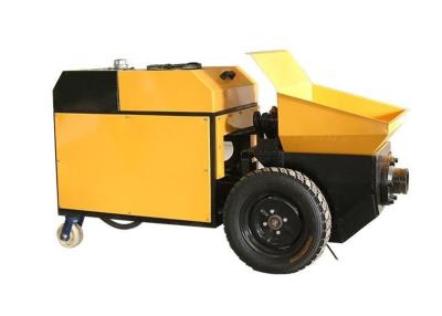 China Construction 15Kw Mobile Concrete Pump For Fine Aggregate for sale