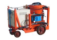China Wheeled Dry Mix Shotcrete Machine Swimming Pool Gunite Equipment for sale