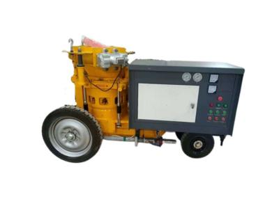 China Thin Flow Shotcrete Sprayer 7.5kw Wet Shotcrete Concrete Pump for sale
