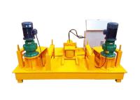 China Automated I Beam Bender Q235 Steel Beam Bending Machine Yellow for sale