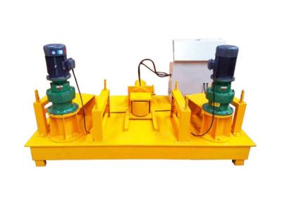 China Automated I Beam Bender Q235 Steel Beam Bending Machine Yellow for sale