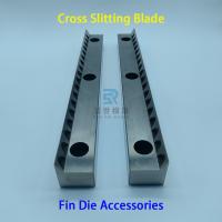 China 7mm High Speed Fin Press Line Cross Slit Blade For Cutting Copper Foil for sale